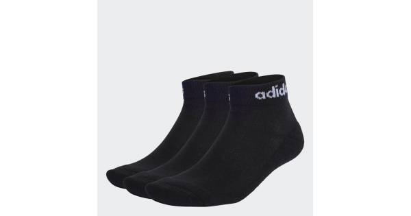 ADIDAS Linear Ankle Cushioned Socks 3 pack - IC1303