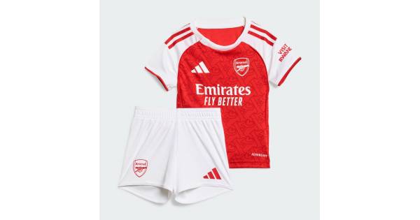 ADIDAS Arsenal 25/26 Home Baby Kit Kids JI9535