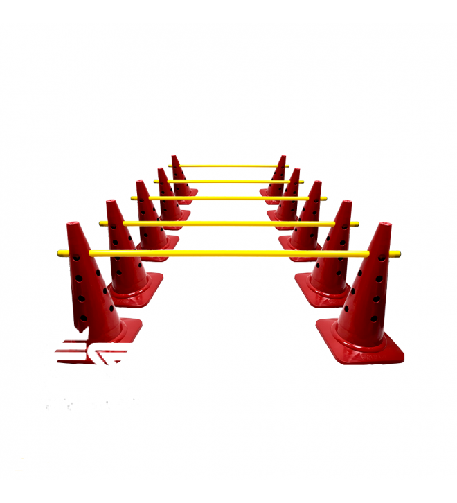 Cone Hurdles Training – Set of 5
