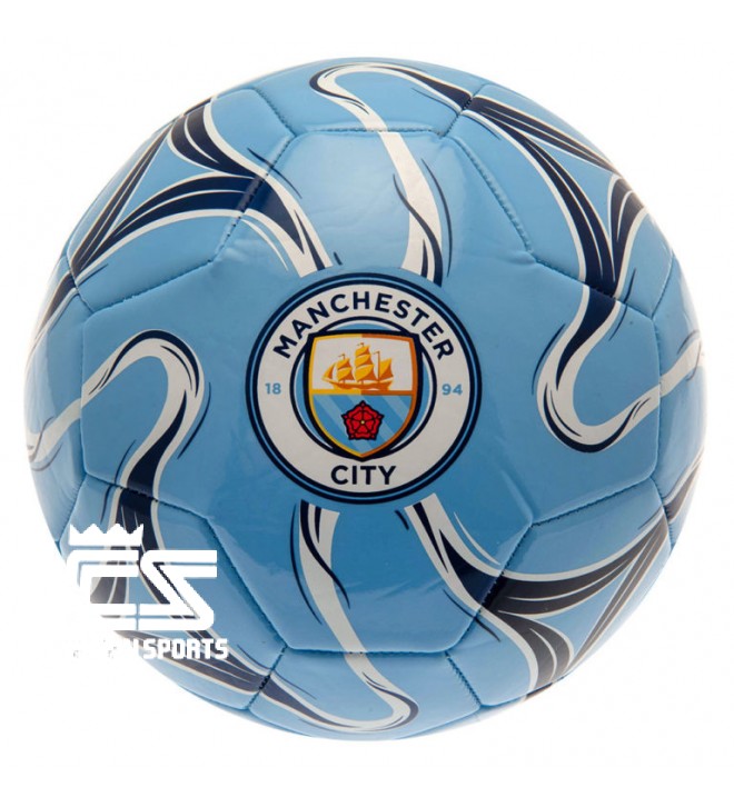 Soccer Ball Keychain Manchester City Football Club Crest Pin Badge ...