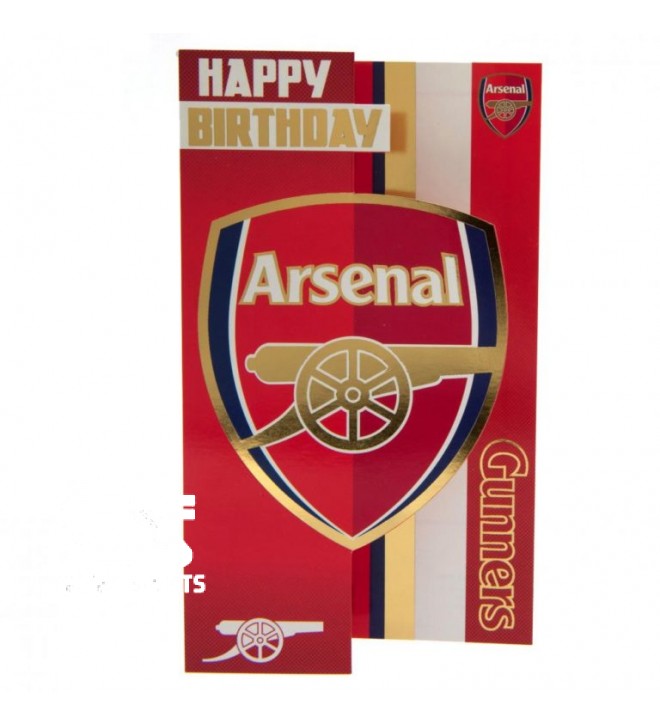 Arsenal FC Birthday Card