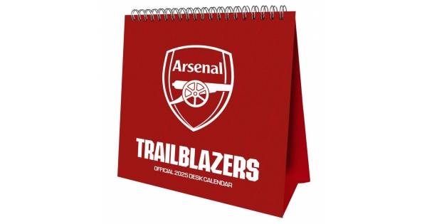 Arsenal FC Desktop Calendar 2025