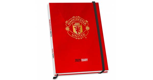 Manchester United FC A5 Diary 2025