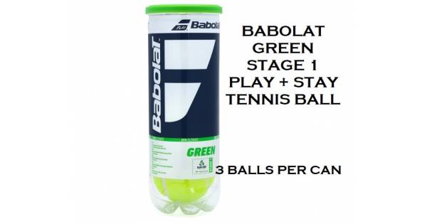 Babolat Stage 1 Green Tennis Balls