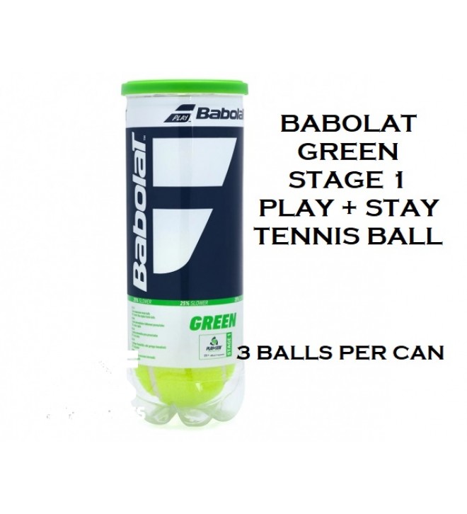 Babolat Stage 1 Green Tennis Balls