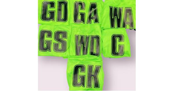 Netball Mesh Bib Set (Neon Green)